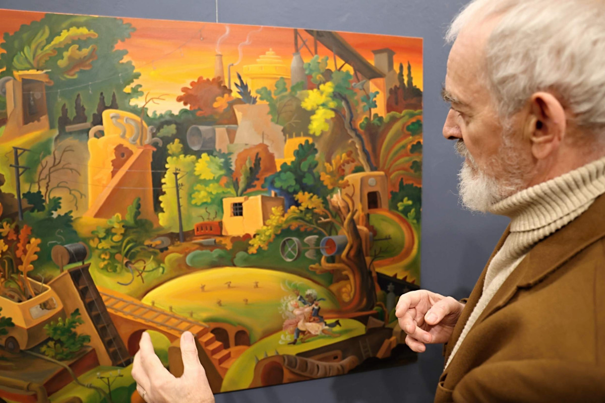 Vernisáž výstavy obrazů Michala Tomka | Muzeum a Pojizerská galerie ...