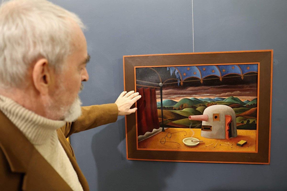 Vernisáž výstavy obrazů Michala Tomka | Muzeum a Pojizerská galerie ...